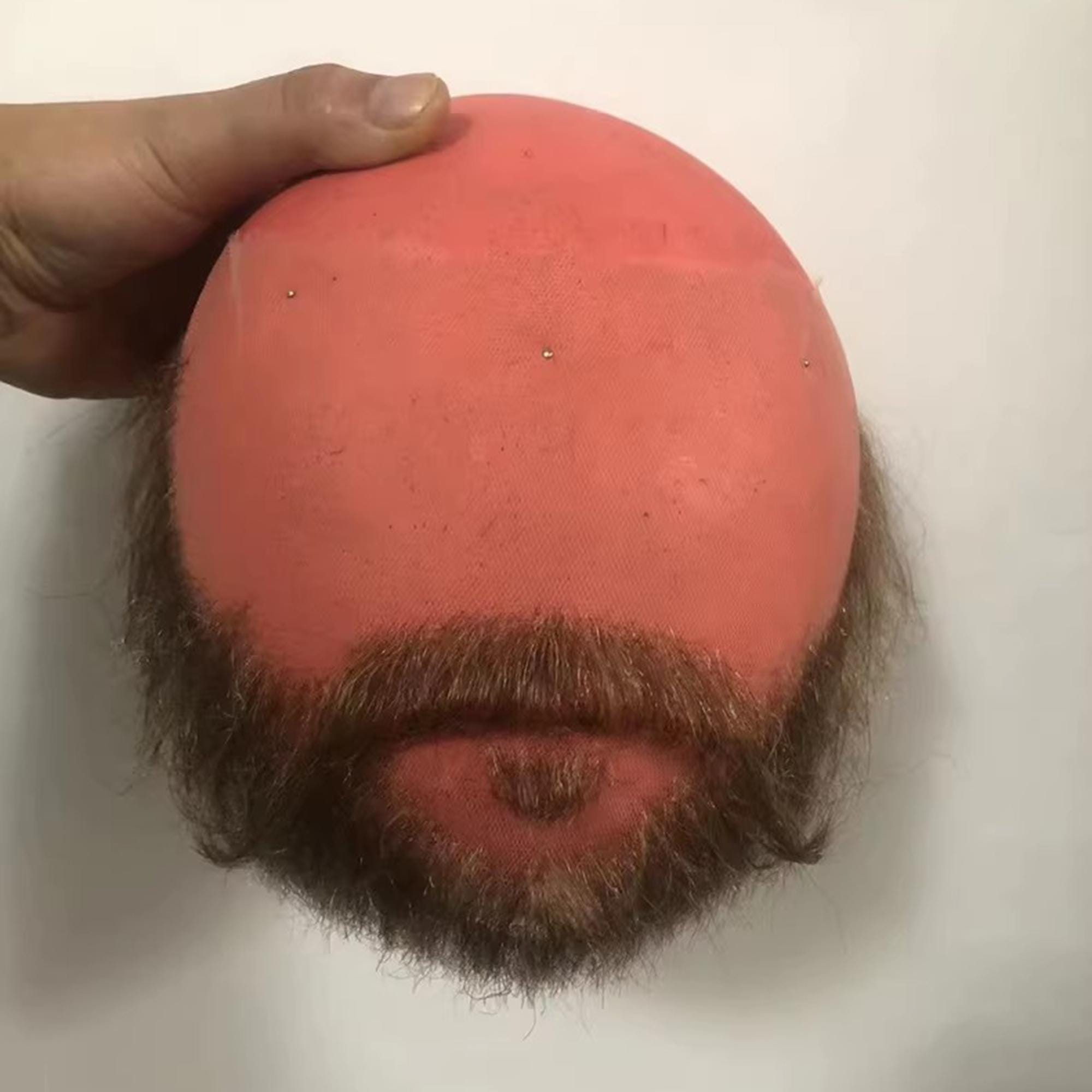 Handmade Beards, Men's Beards, Brown Curly Beards, Creative Cosplay ...