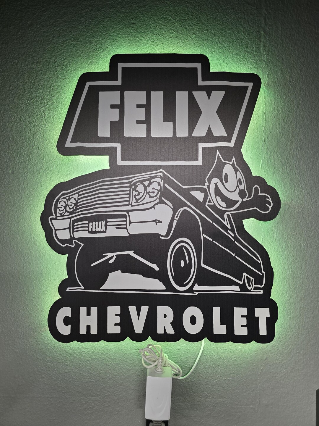 Lowrider Car Personalized Photo and Name Cut Neon Sign, Unique Gift for ...