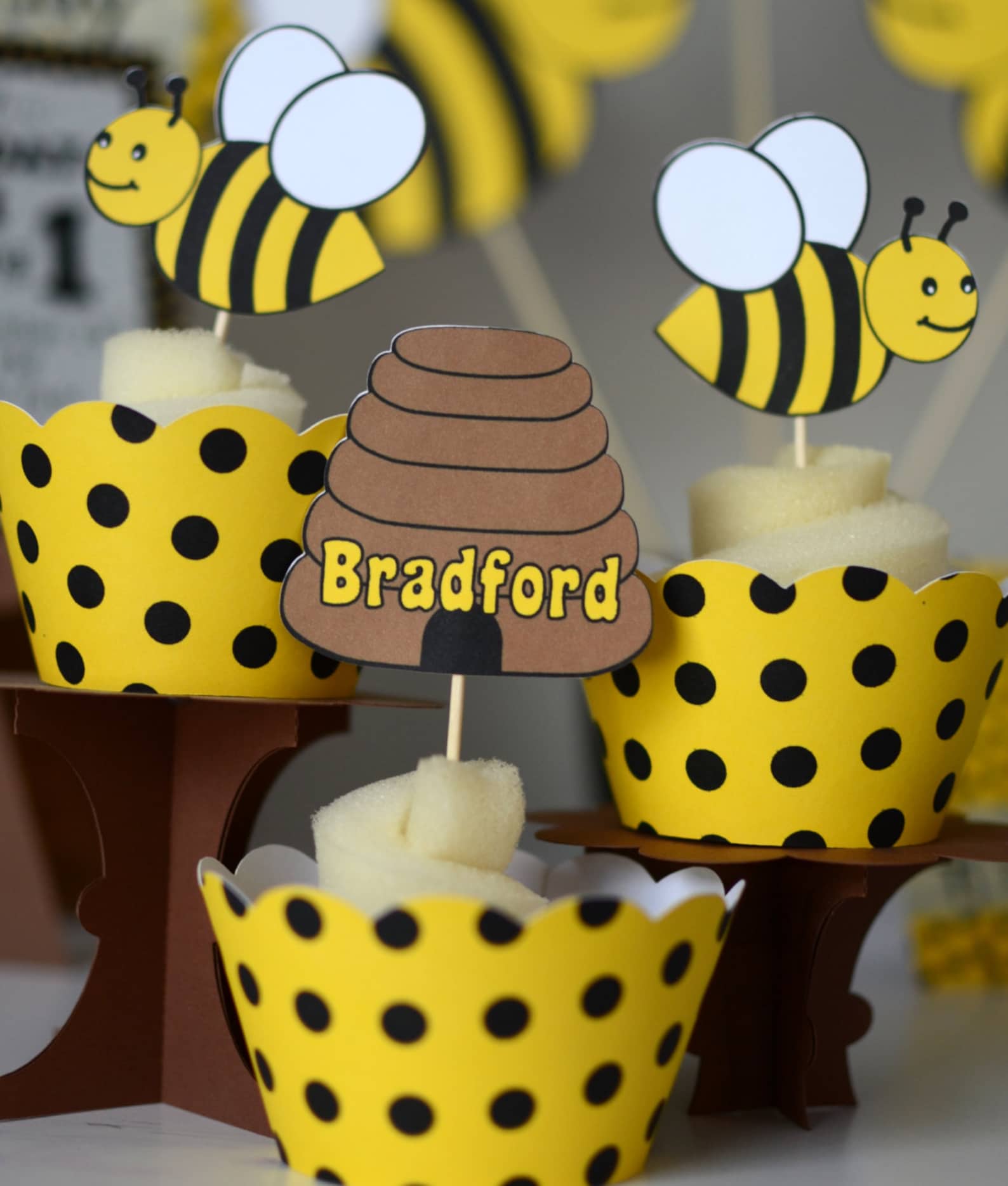 Bumble BEE Birthday Party Favors Bumble Bee Baby Shower | Etsy