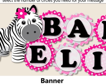 Pink Zebra Party - Etsy
