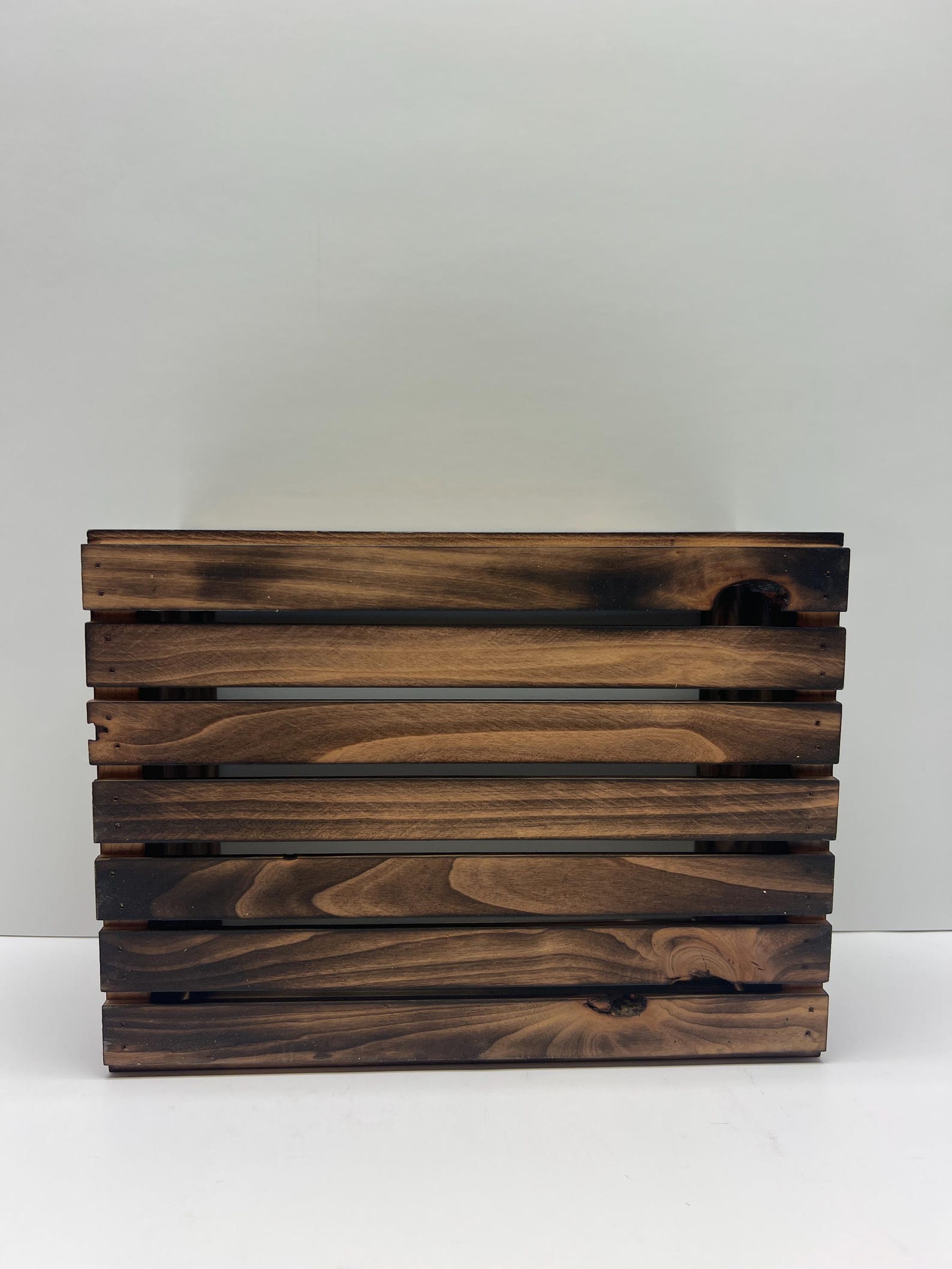 Rustic Wood Crates (3 Nesting) – Home Decor - Handcrafted Accent Boxes ...