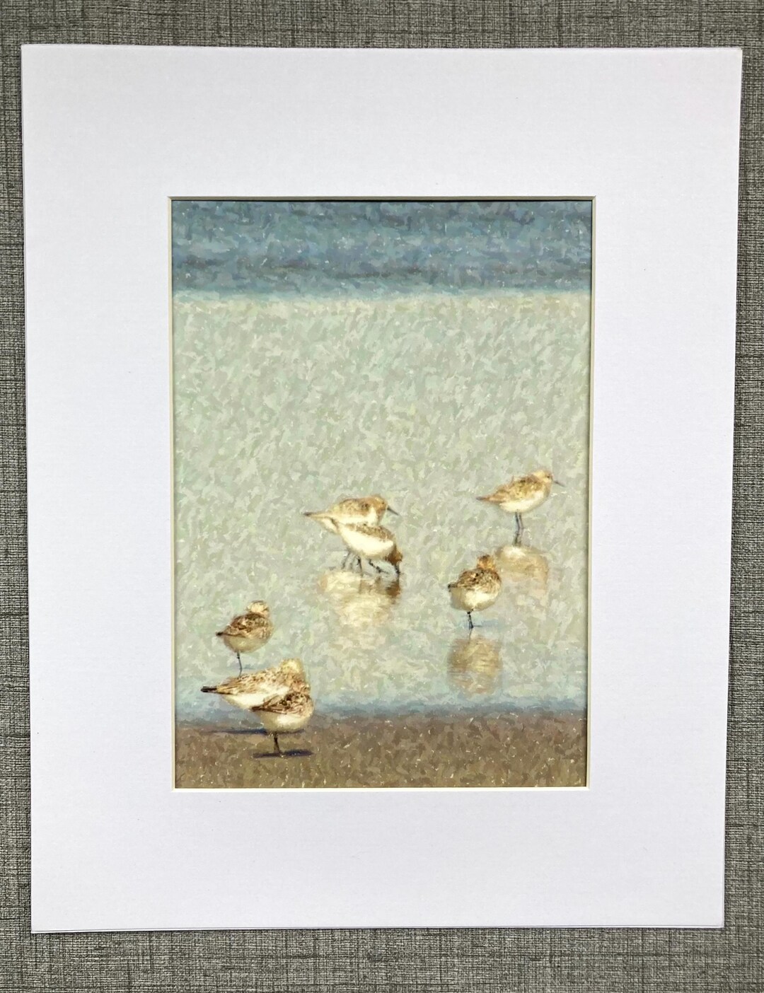 Killdeer Shore Birds Giclee Print, 5x7 Matted to 8x10 - Etsy