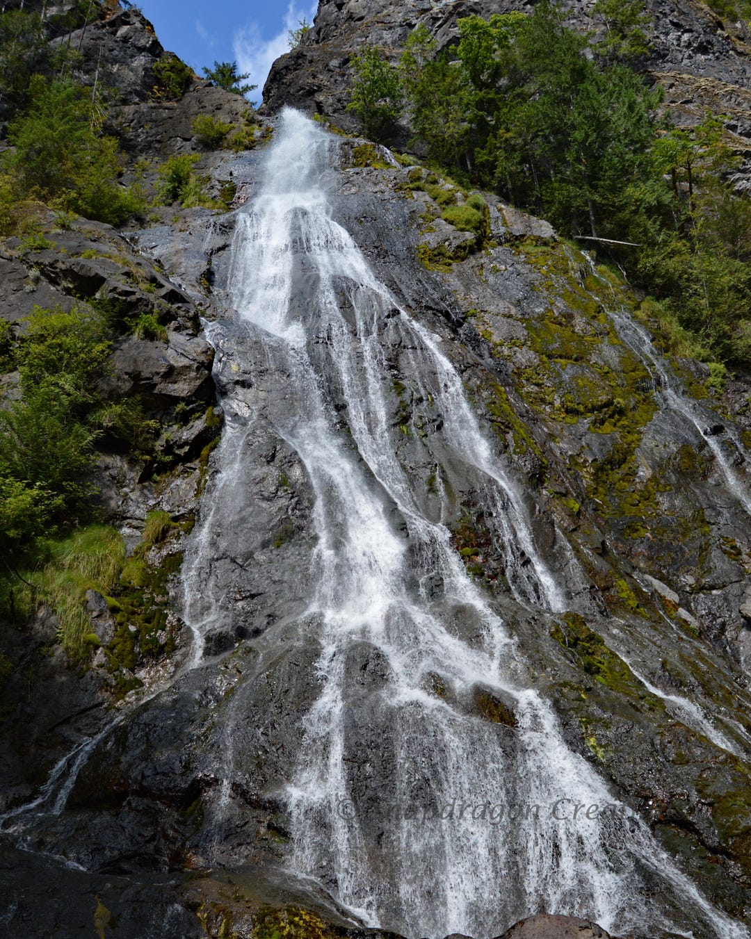 Rocky Brook Falls, Brinnon Washington, Color Photograph - Etsy