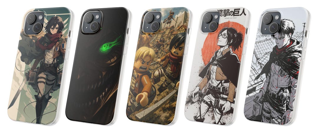 Attack on Titan Phone Case, Aot Anime iPhone Case, Manga Fan Gift ...
