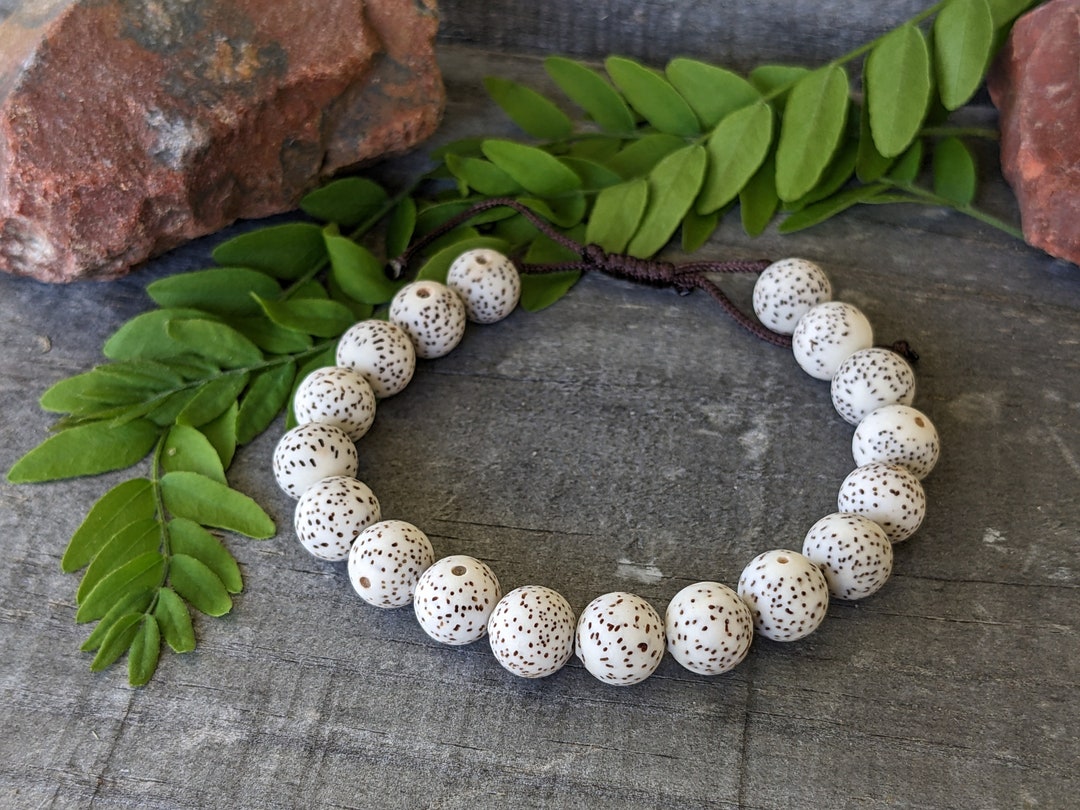 Lotus Seed Bracelet, Bodhi Beads Bracelet for Men, Yoga Gifts for Her ...