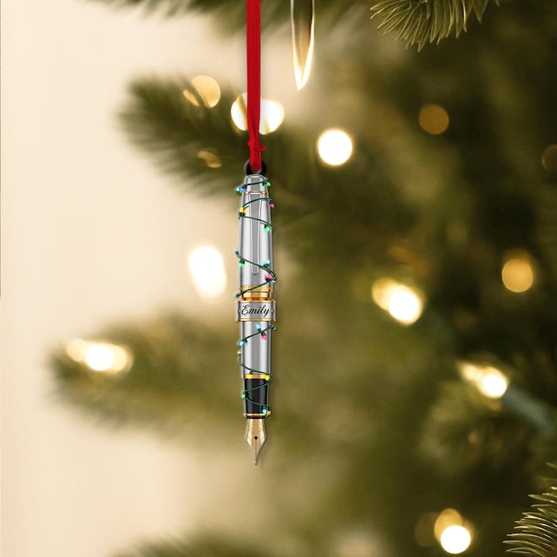 Pen Christmas Ornaments - Etsy