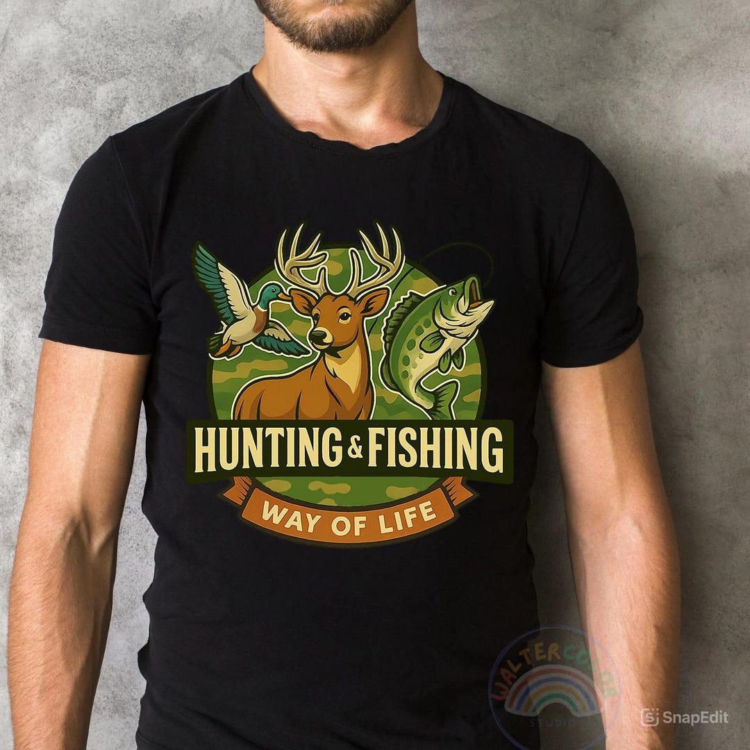Hunting and Fishing PNG, Deer Buck Duck Bass Emblem, Camo Outdoor ...