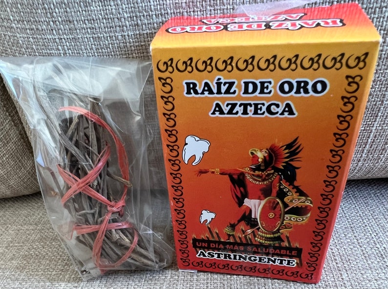 Chilcuague Natural raiz de oro Azteca Astringente - Etsy España