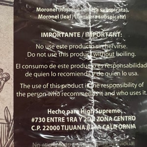 Te De Moronel 25 Tea Bags - Etsy