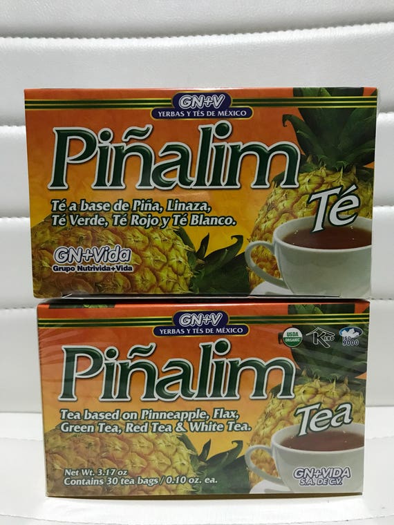Piñalim Tea 2 Pack 60tea Bags - Etsy