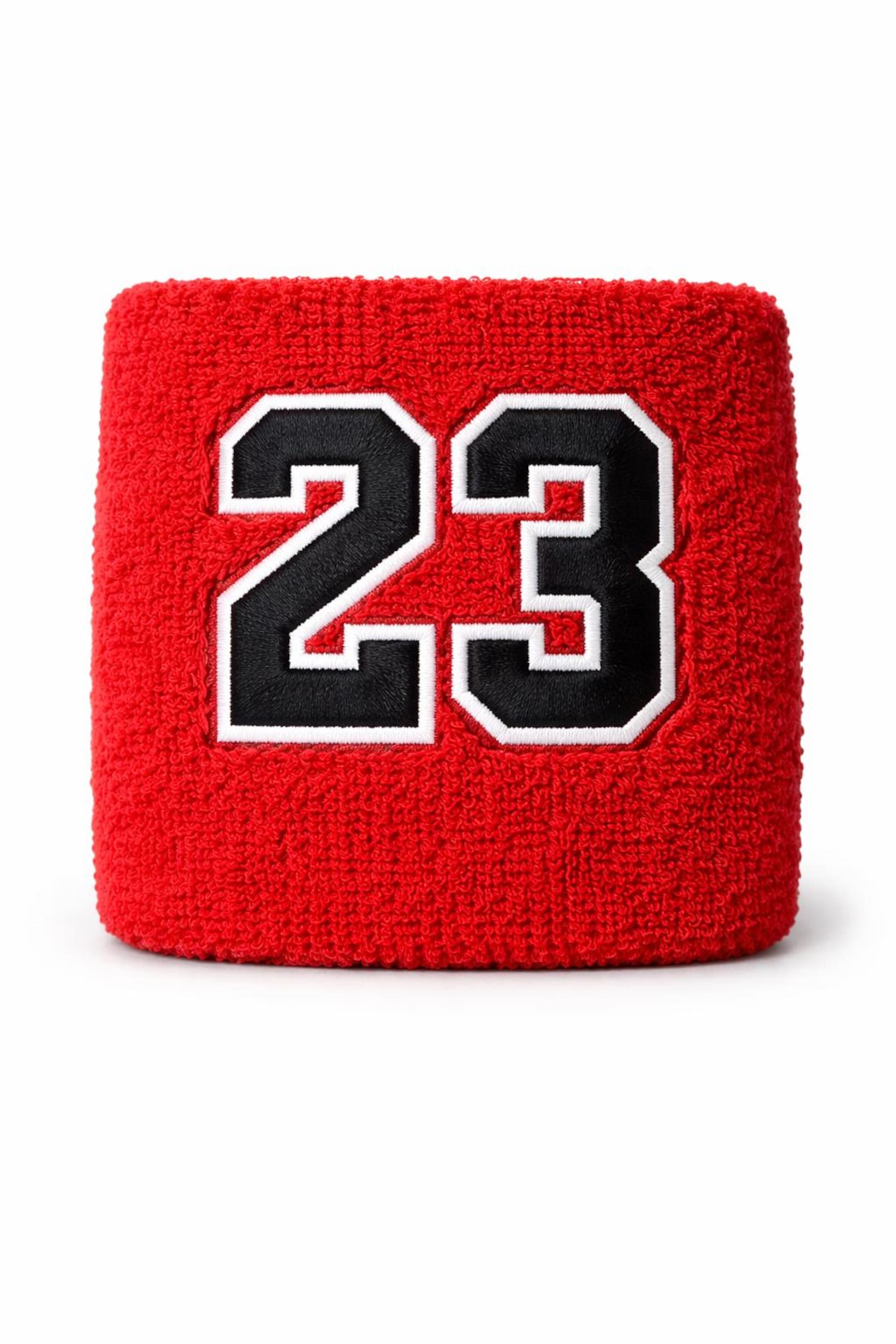Michael Jordan - Bulls Basketball Wrist Sweatband - Red (pre-order) - Etsy