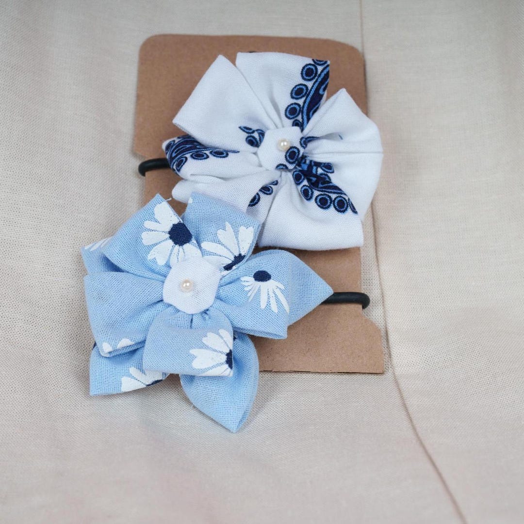 Mismatched Daisy Hair Bands - Etsy