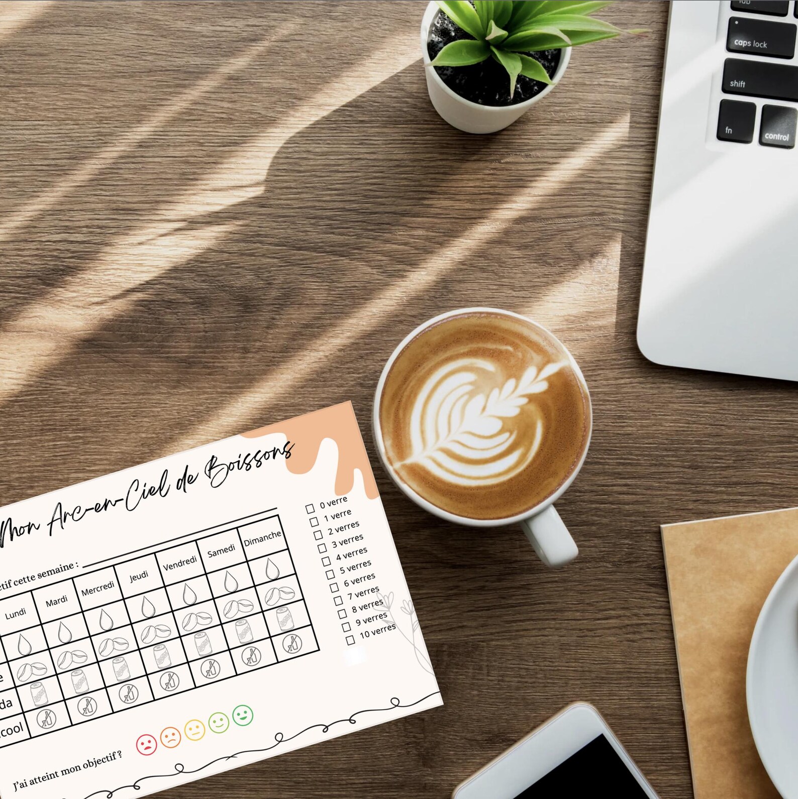 Weekly Drink Tracker Printable – Water, Coffee, Soda & Alcohol Log ...