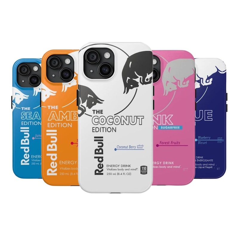 Colorful Energy Drink Inspired Double Layer Phone Case | Summer Vibes ...