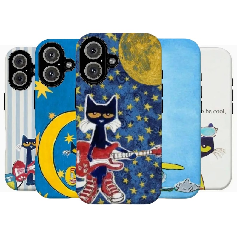 Pete the Cat Just Be You Inspirational Double Layer Phone Case ...