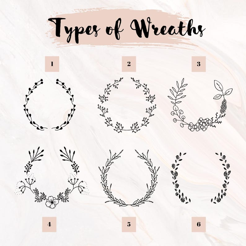 Engraved Initial Tumbler: Floral Wreath Monogram, Personalized ...