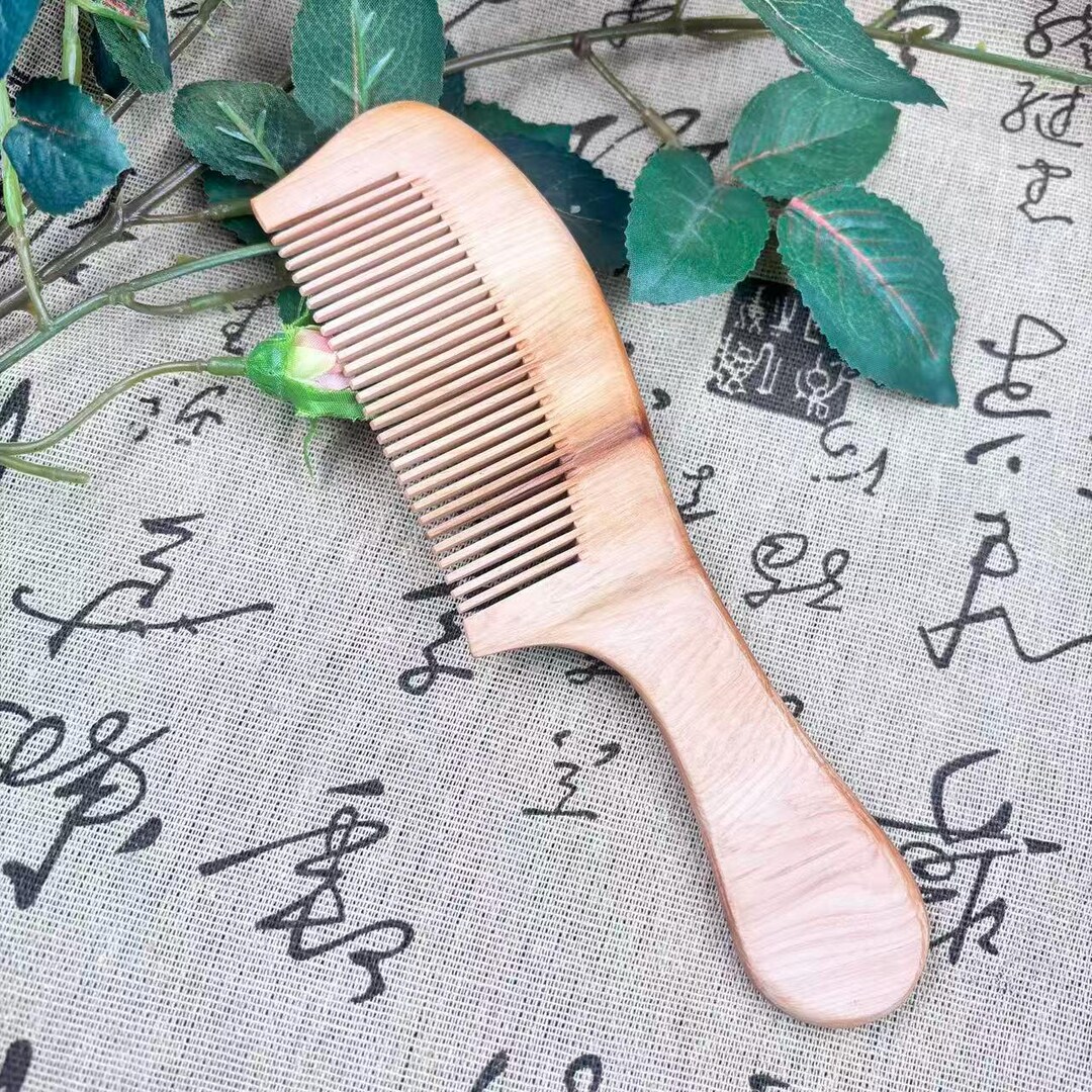 Traditional Handmade Craft, Coconut Wood Comb Hair Massage Comb,unique ...