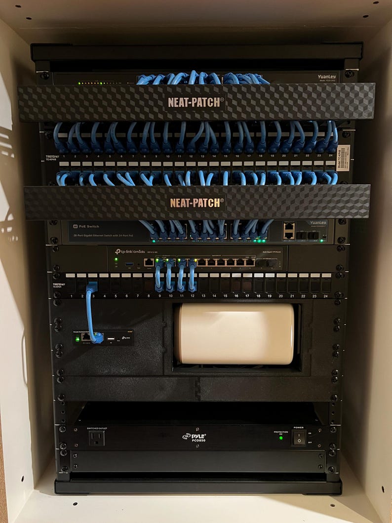 Xfinity XB8 Gateway 3U Server Rack Mount 19" With Cooling Fan and ...