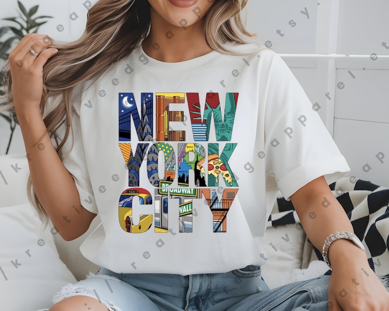 New York City SVG – NYC Skyline Cut File – Digital Clipart for Cricut ...
