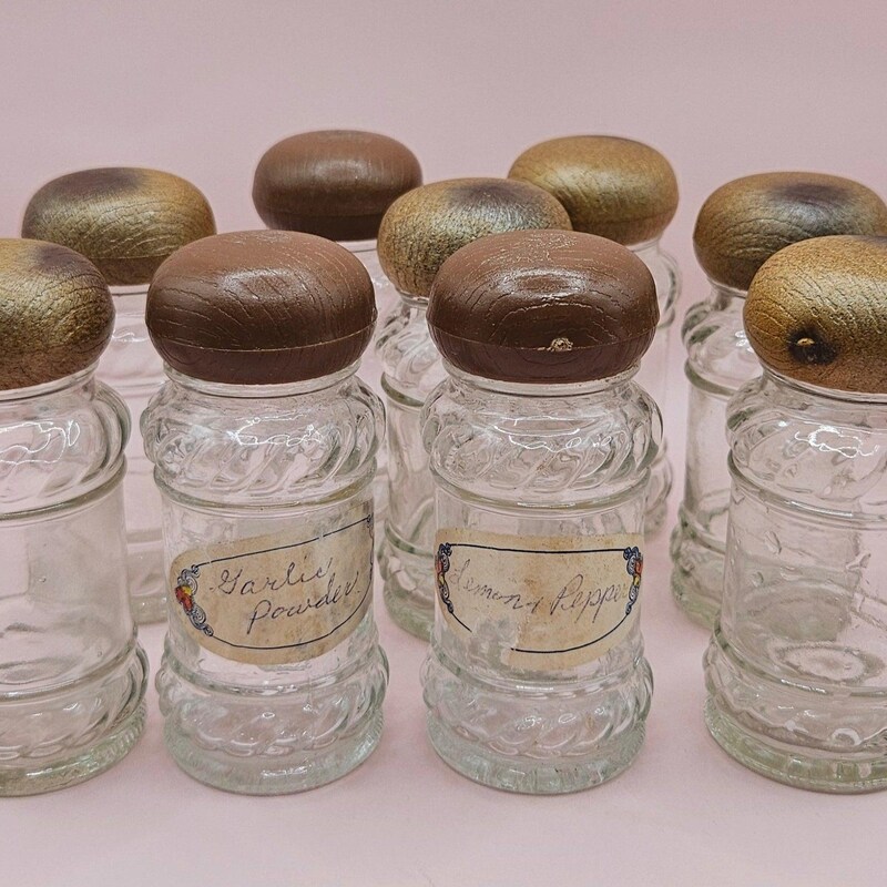 Vintage Spice Jars - Etsy