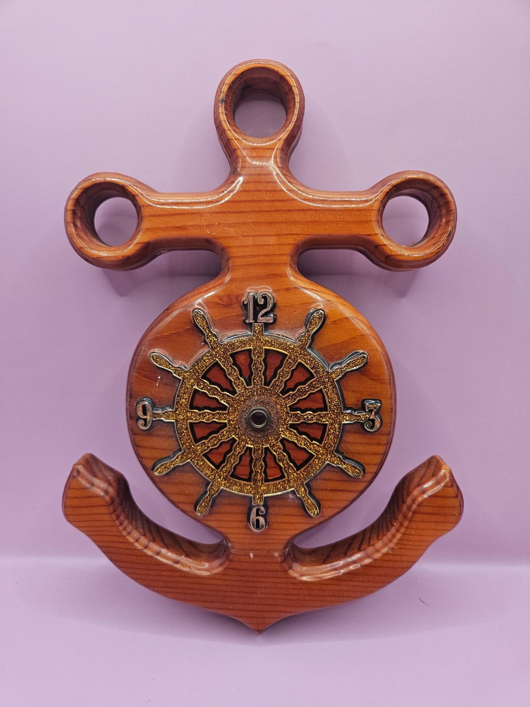 Vintage Anchor Clock non Working - Etsy