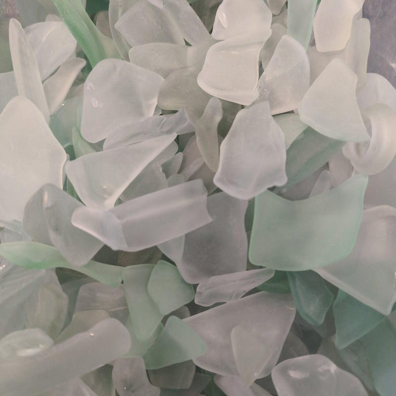 Tumbled Glass - Etsy