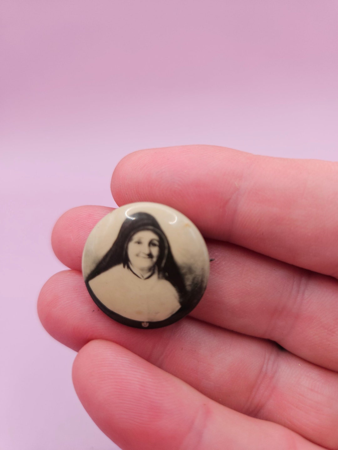 Vintage Sister Julie Billiart Pin - Etsy