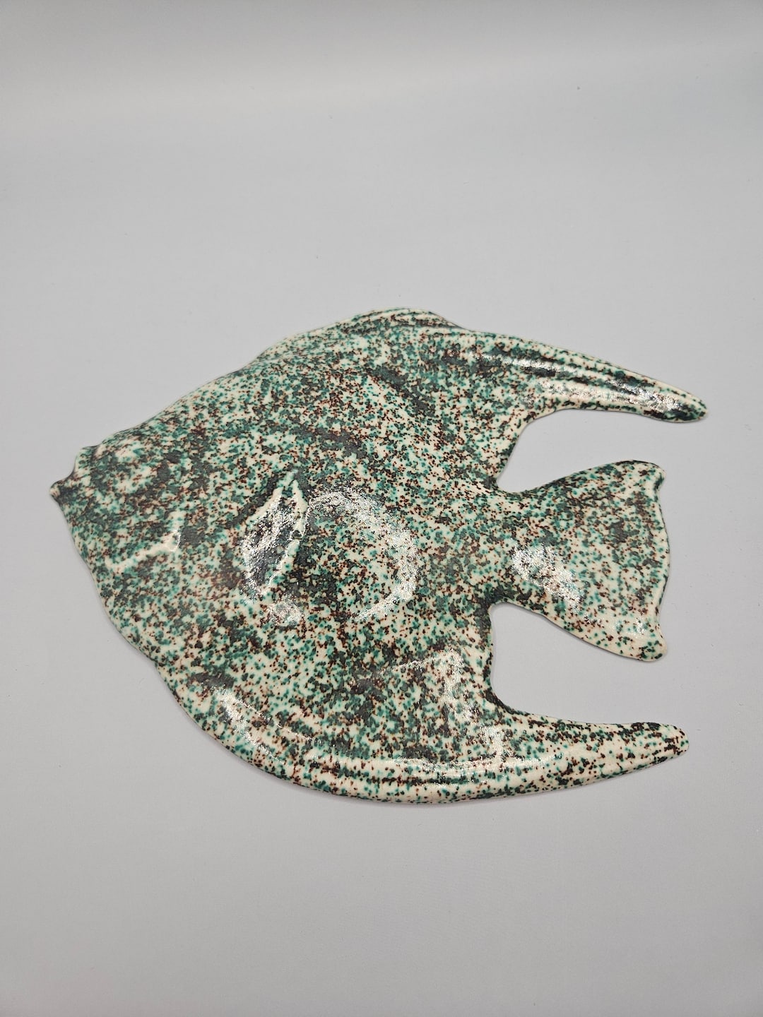 Vintage Ceramic Wall Fish - Etsy