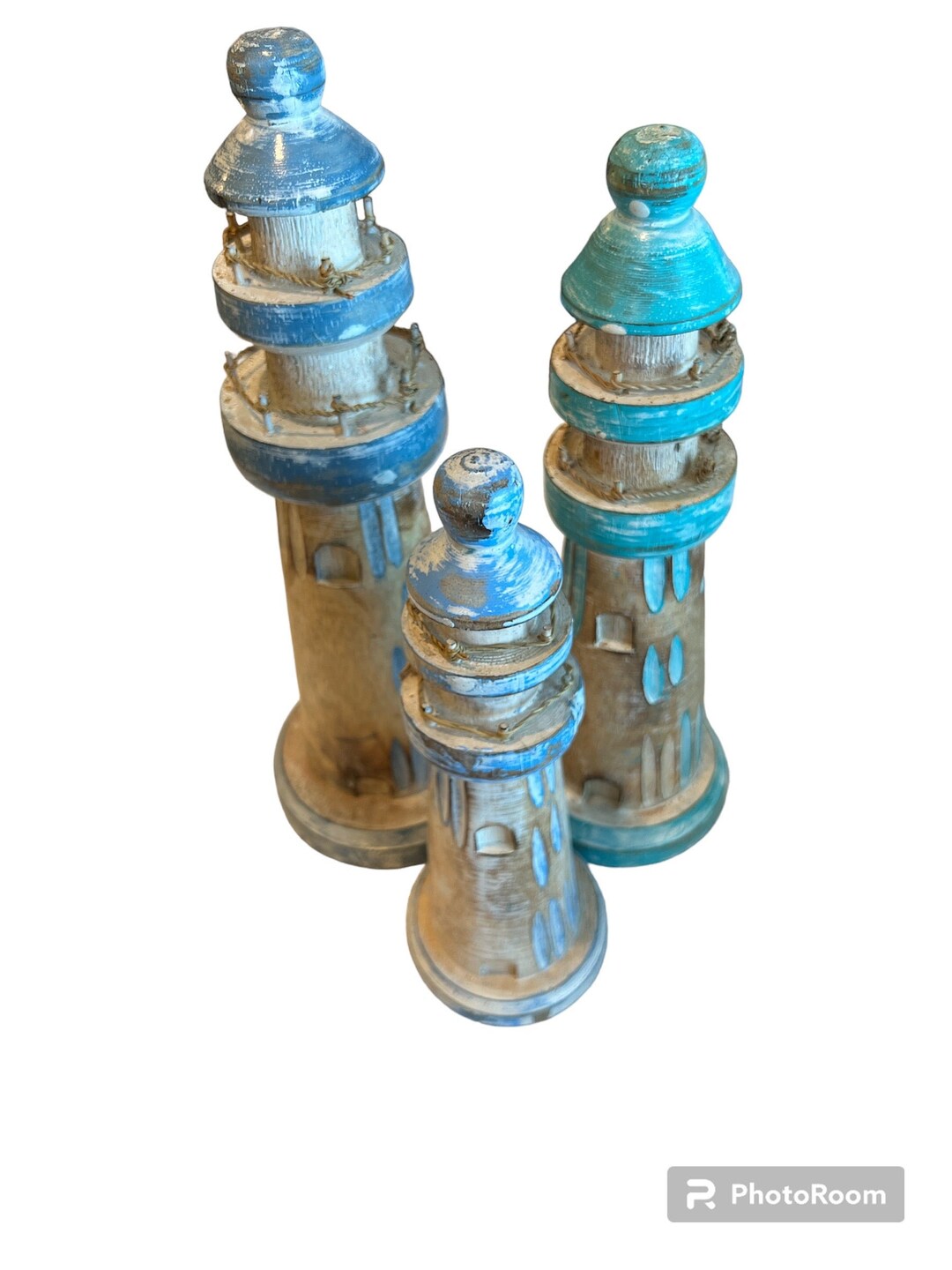 Wooden Lighthouse Figure 3 Styles and Sizes - Etsy