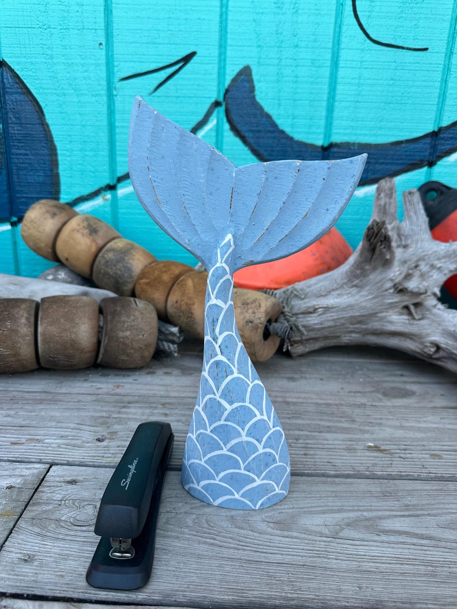 Wooden Mermaid Whale Tails - Etsy