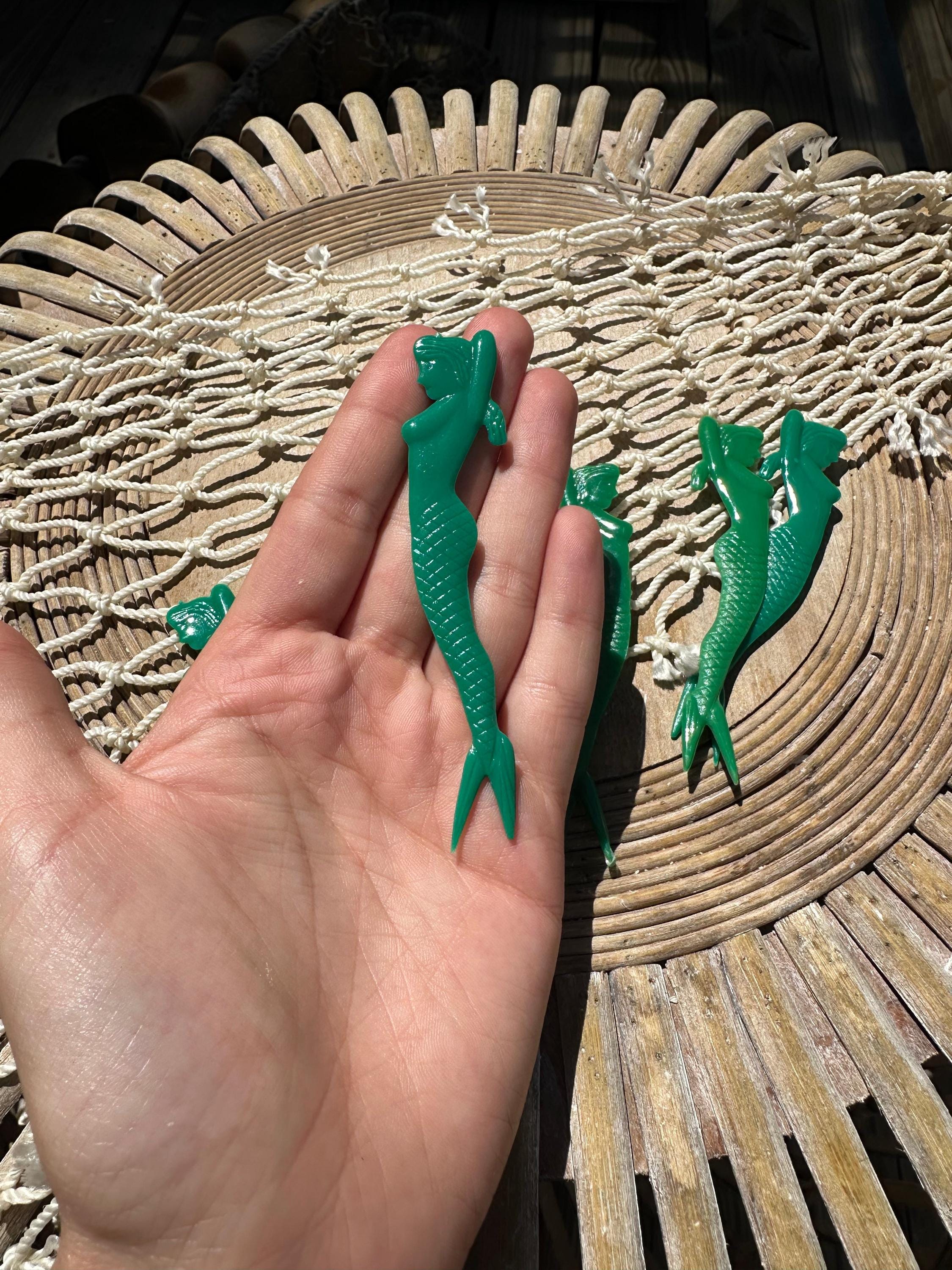 1950's Pin up Mermaid Swizzle Skewers Sticks Cocktail Fork - Etsy