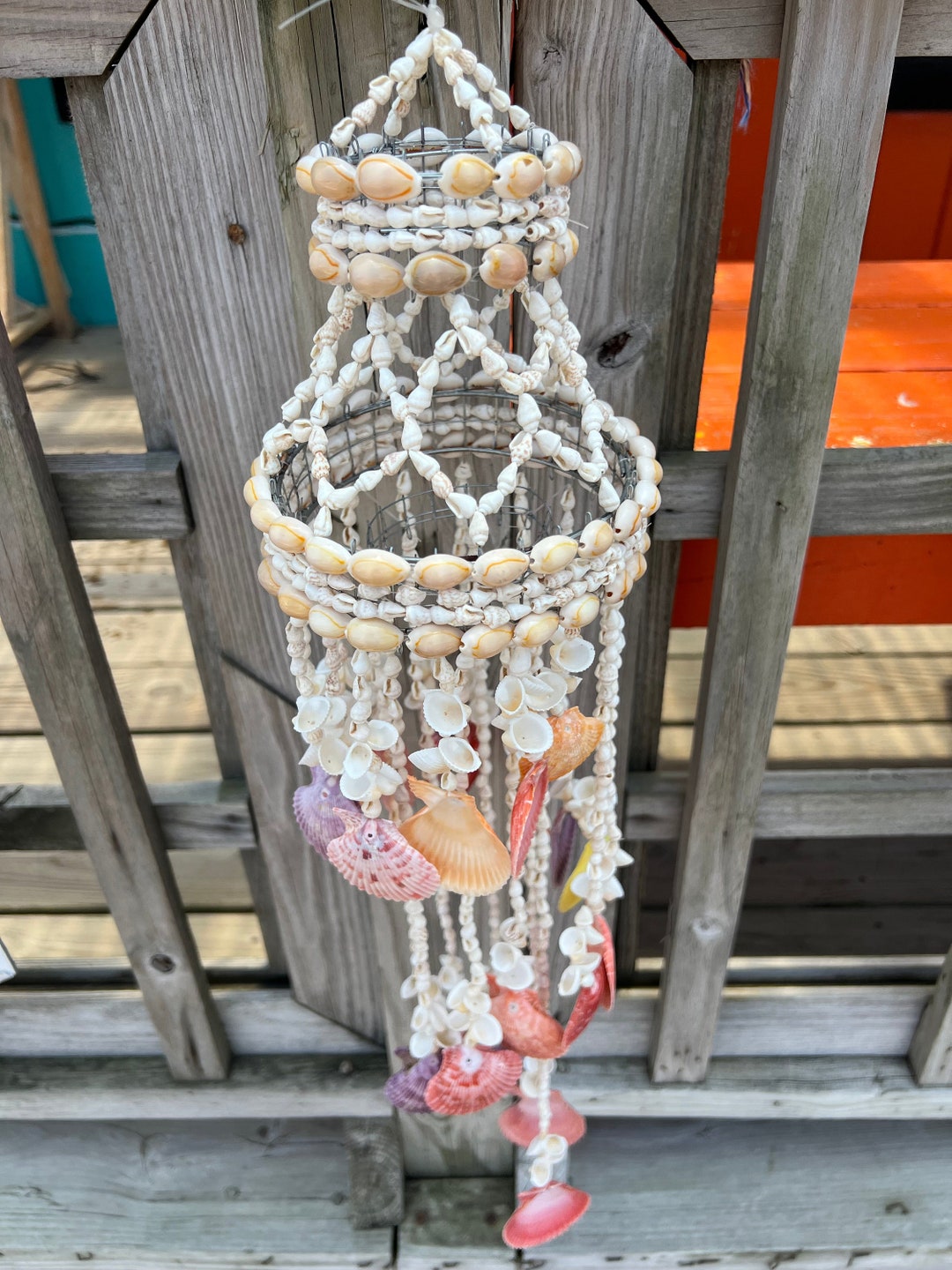 Cowry Shell Wind Chime 3 Pectin Types - Etsy