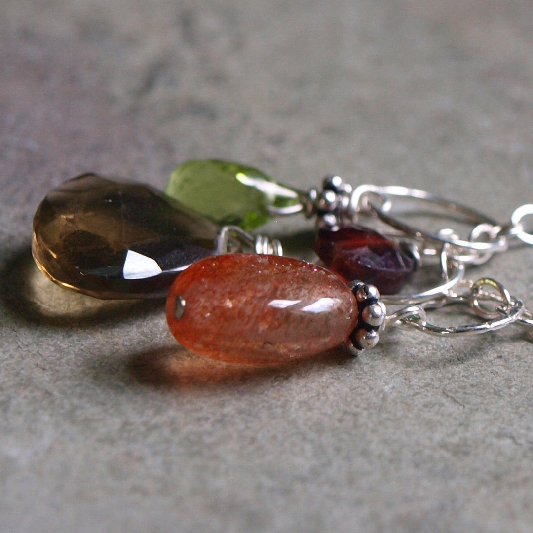 Sunstone Charm #41 - Etsy