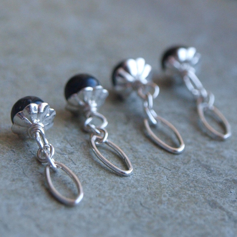 Onyx Rondell Charm Pendant- Create Your Own Interchangeable Charm ...