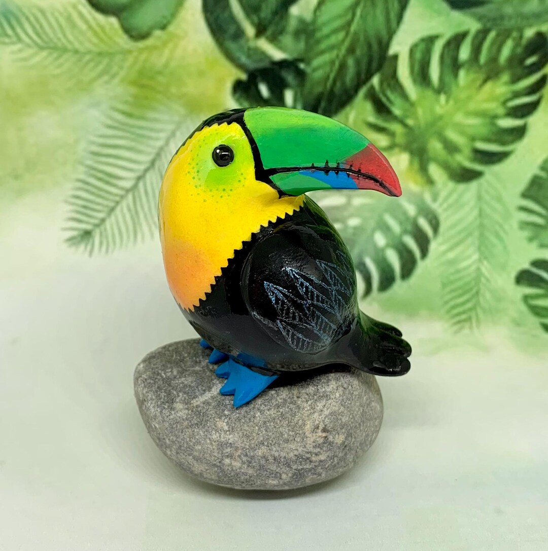 Cute Toucan Polymer Clay Handmade Figurine - Etsy Australia
