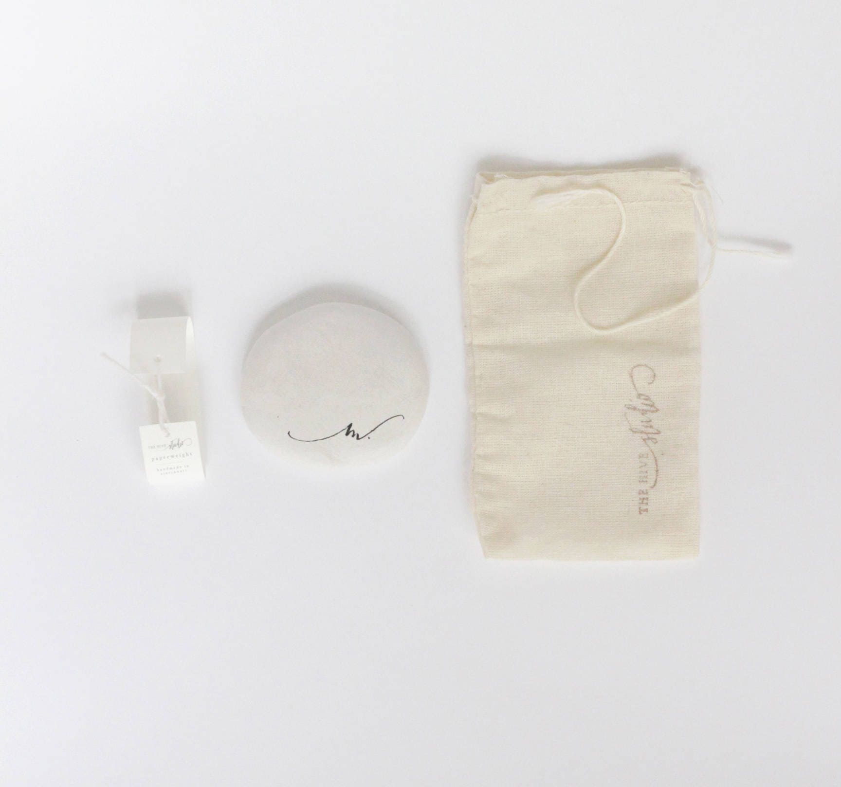 Calligraphy Clay Paperweight-custom - Etsy