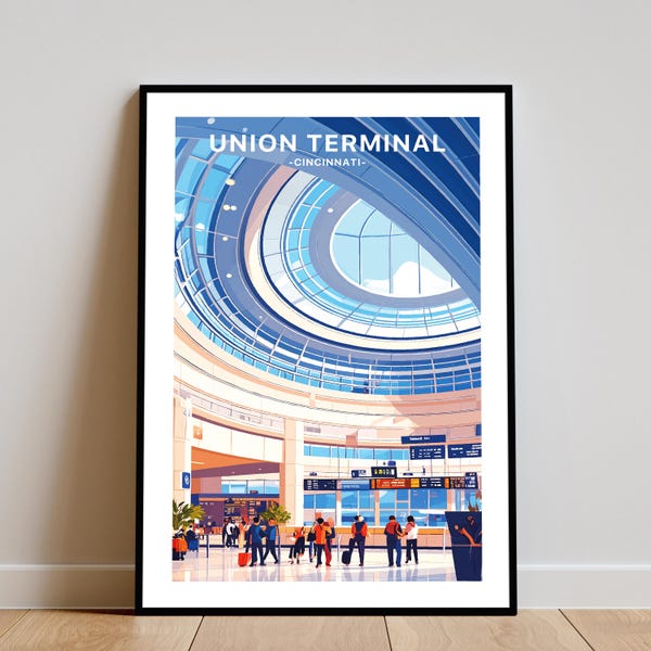 Cincinnati Union Terminal - Etsy