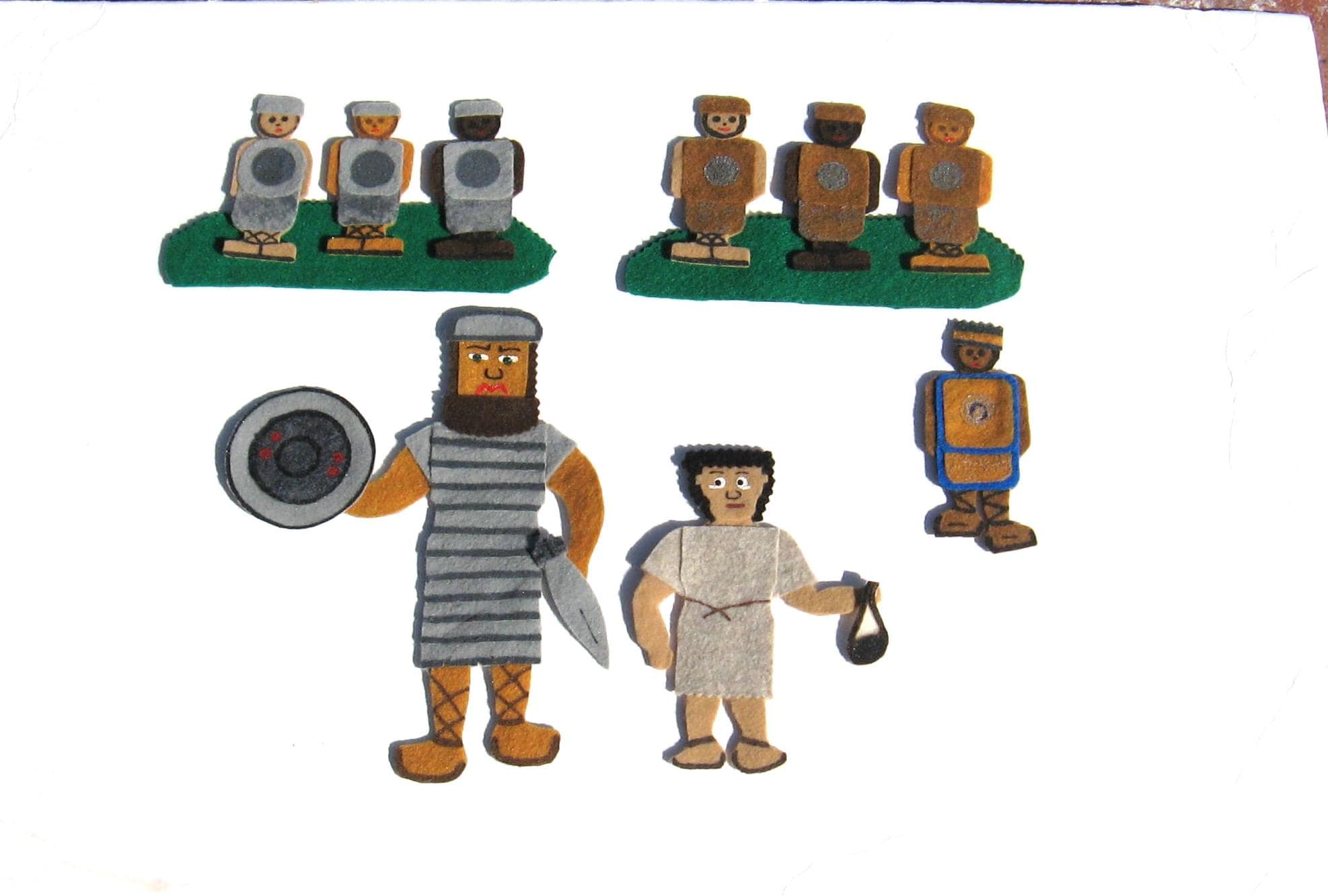 David And Goliath Story Board