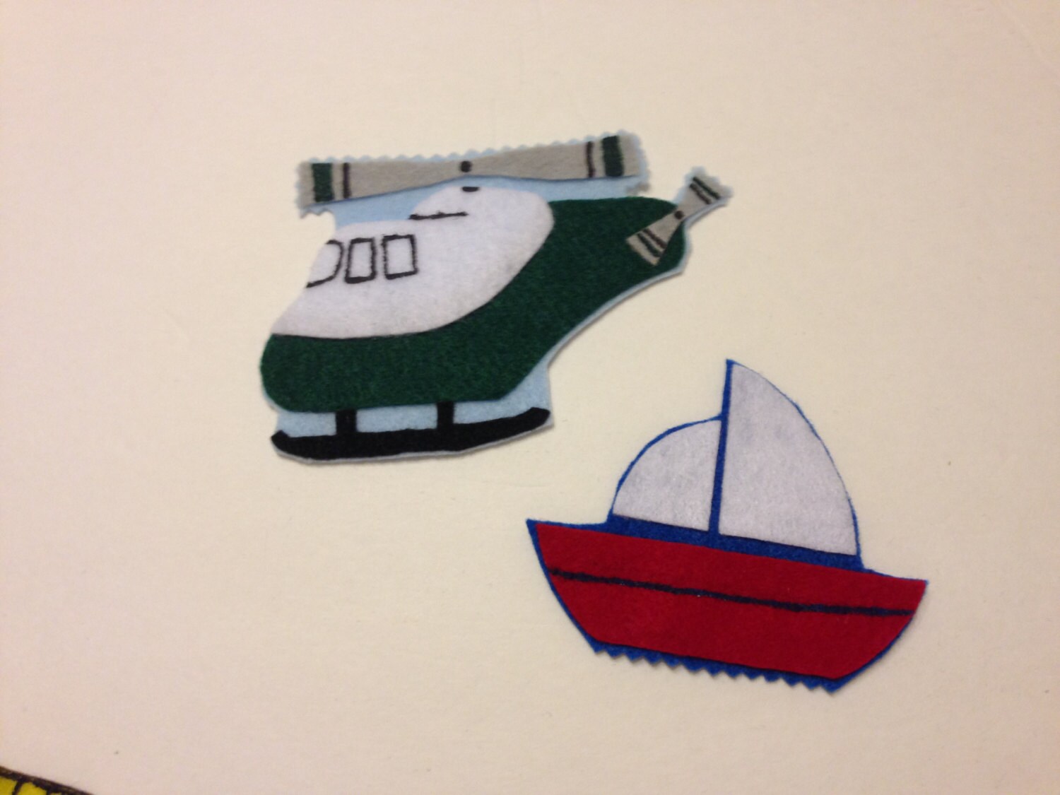 Transportation Set 2 Felt Character Sets - Etsy