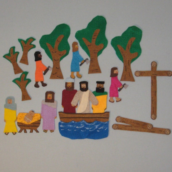 Felt Characters - Etsy