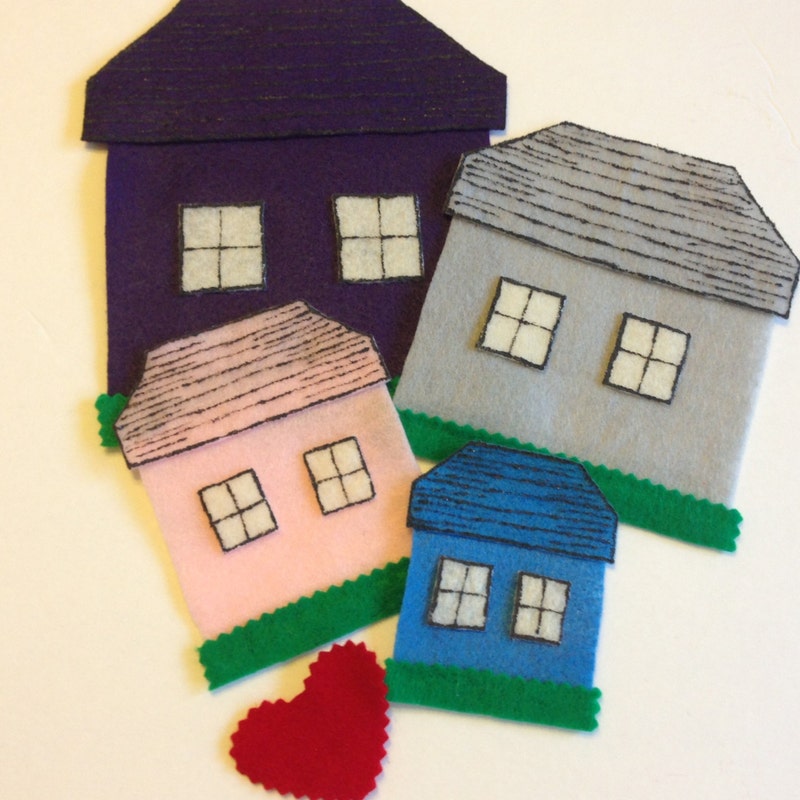 Felt House - Etsy