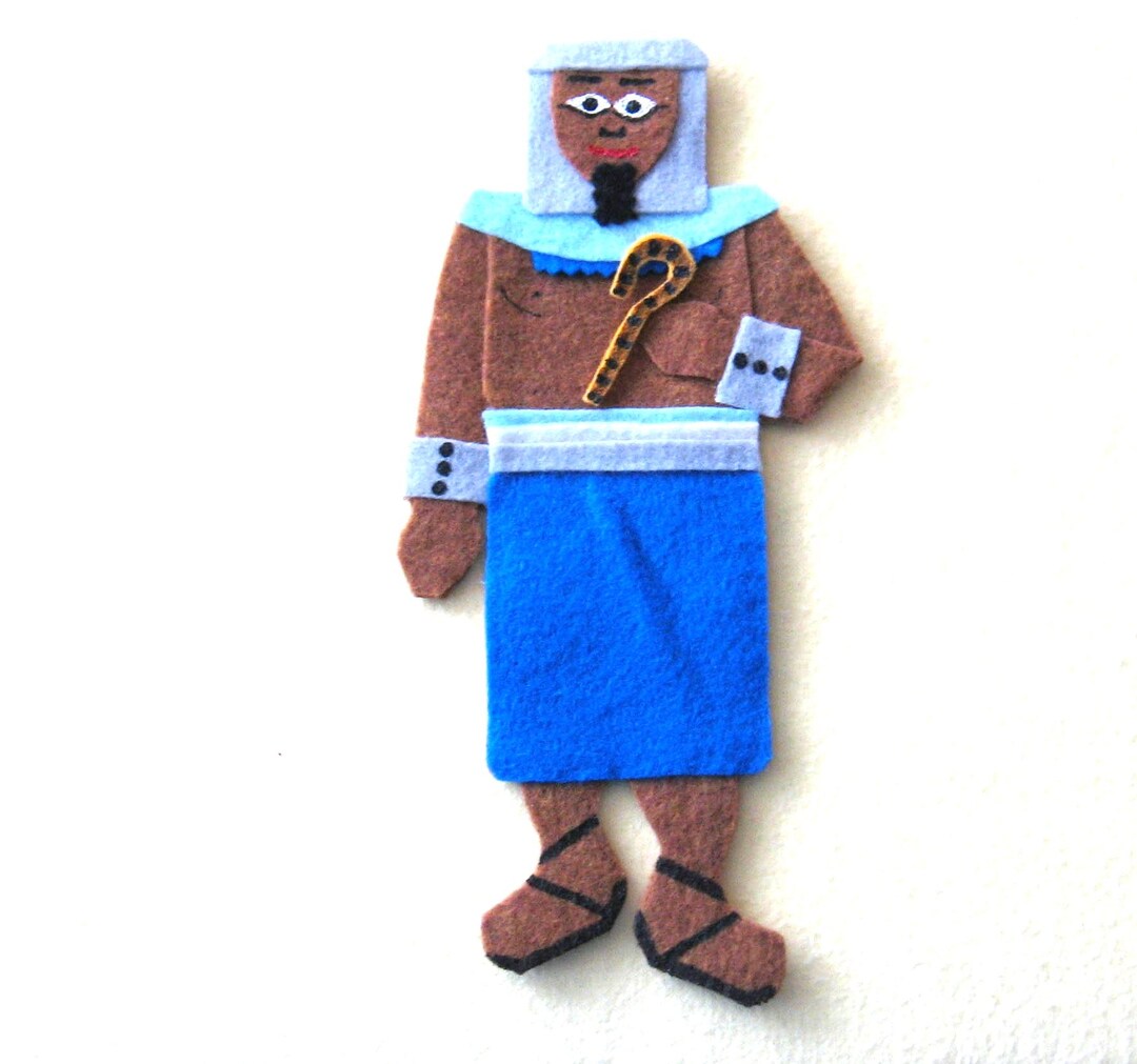 10" Biblical Egyptian Male Felt Character Set #2 - Etsy