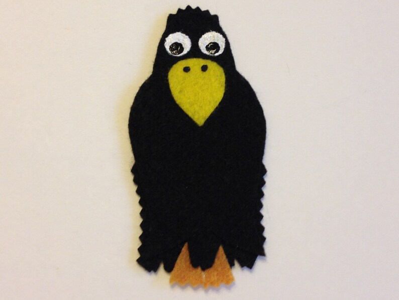 The Fox and the Crow Felt Character Set - Etsy