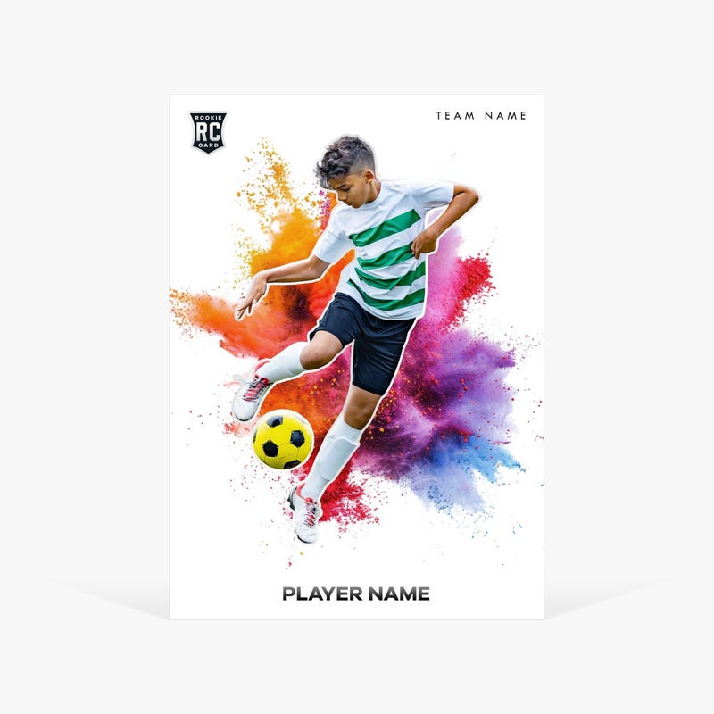 Custom Color Blast Cards - Etsy