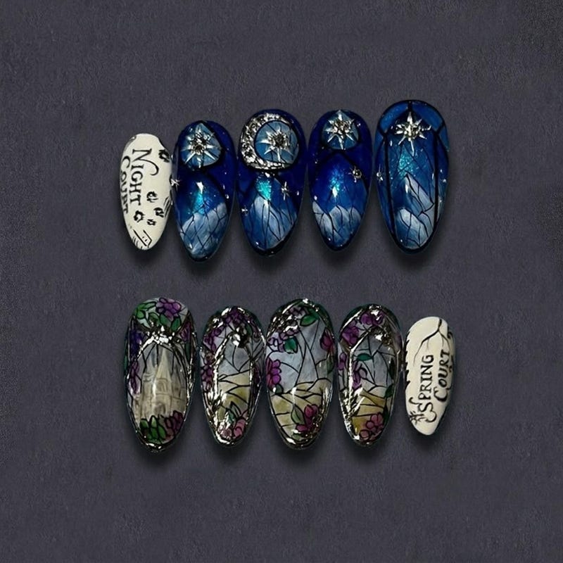 Acotar Inspired Nails - Etsy