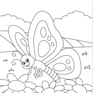 10 Bold and Easy Animal Coloring Pages for Kids - Etsy