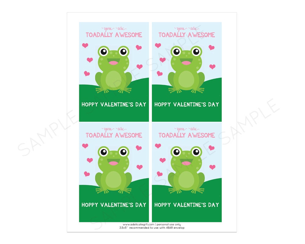 Valentine's Day, Toadally Awesome | Frog Hoppy Valentine's Day ...