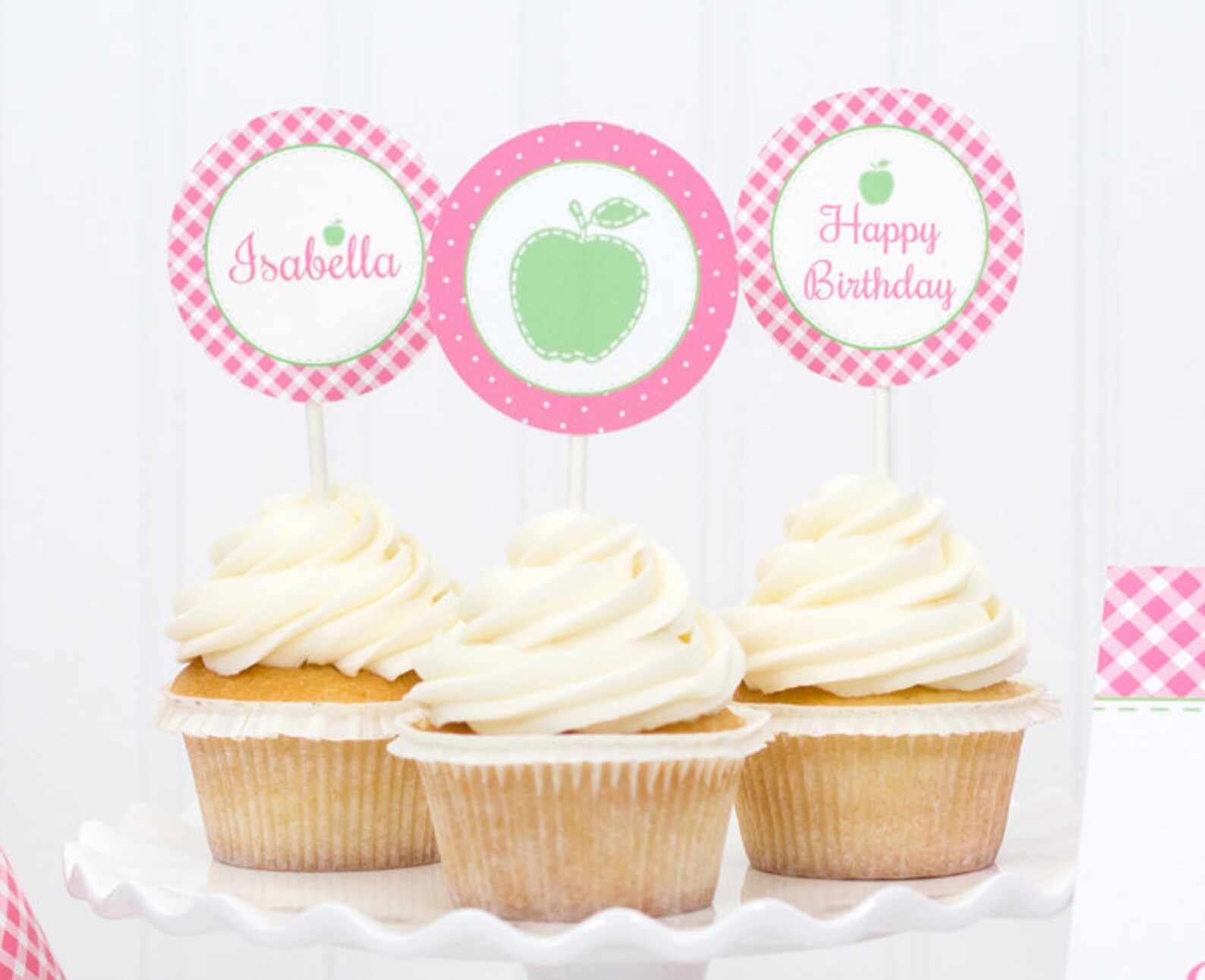 Apple of Our Eye Printable Party Hat, Instant Downlaod - Etsy