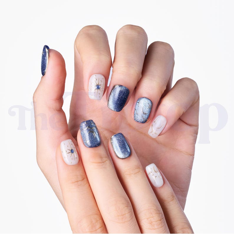 Xavier Love and Deepspace Inspired | Short Press on Nails | Reusable ...
