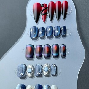 Zayne Love and Deepspace Inspired | Short Press on Nails | Reusable ...